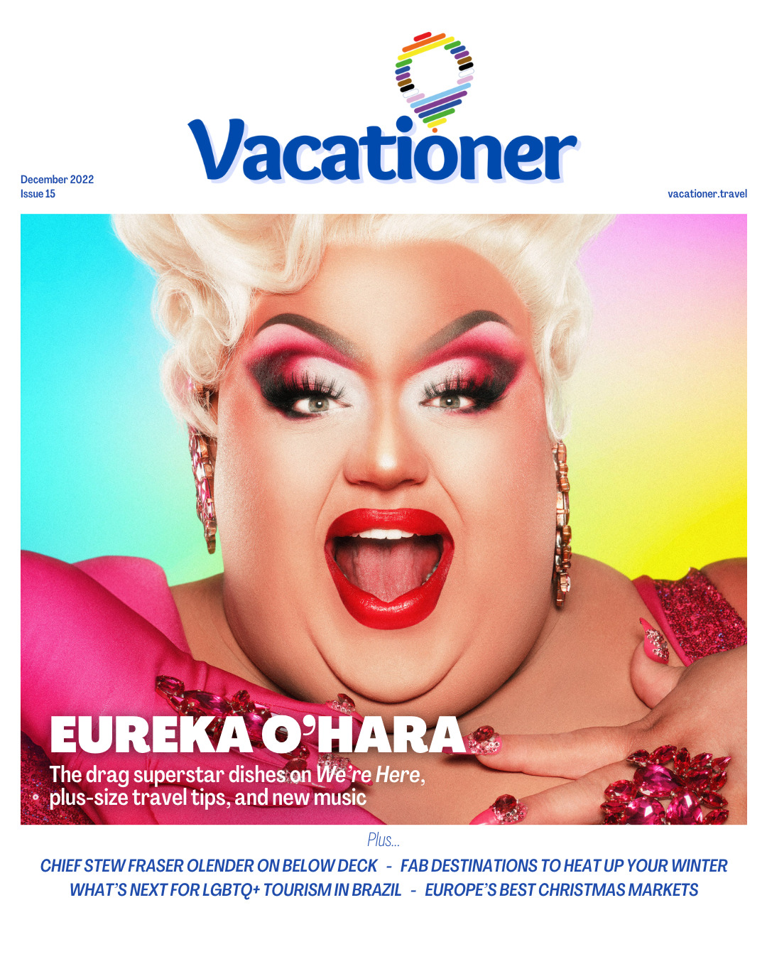 This Month's Digital Front Cover - Vacationer Magazine